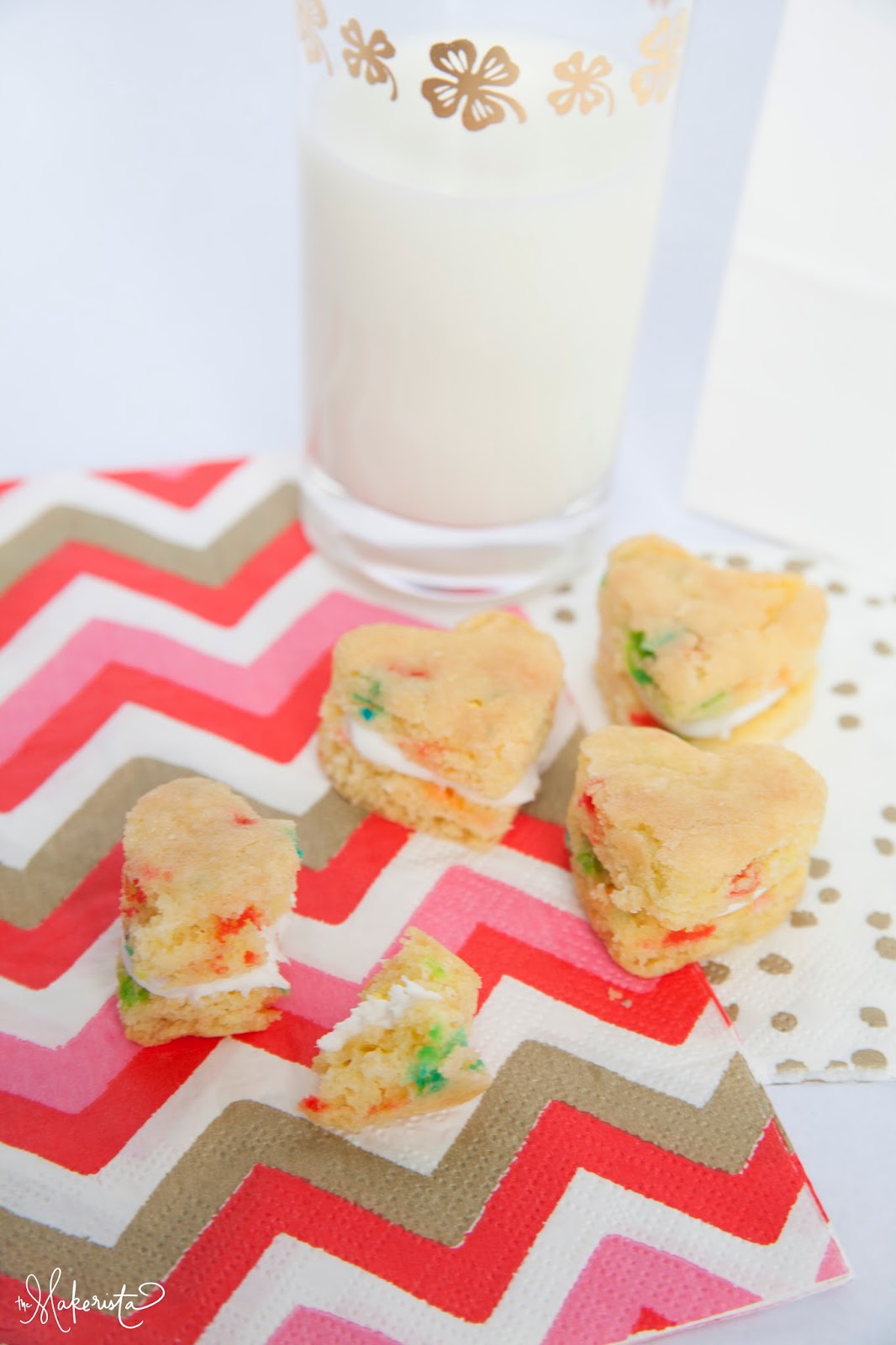 Easy, Heart-Shaped Whoopie Pies - The Makerista