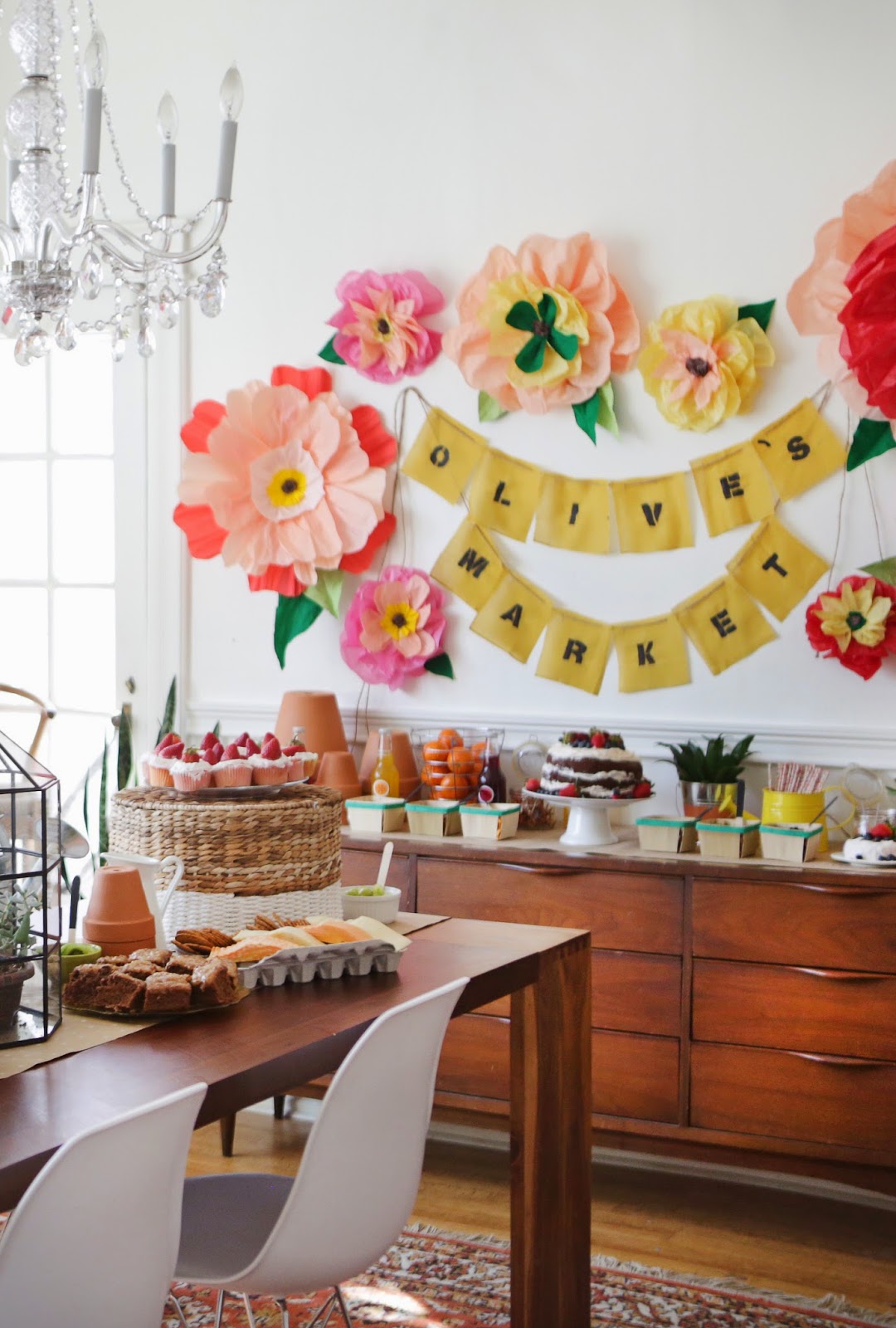 Olive's Farmers Market Party - The Makerista